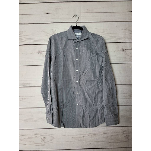 Robert Graham | Shirts | Robert Graham Mens Buttonup Shirt Gray White ...